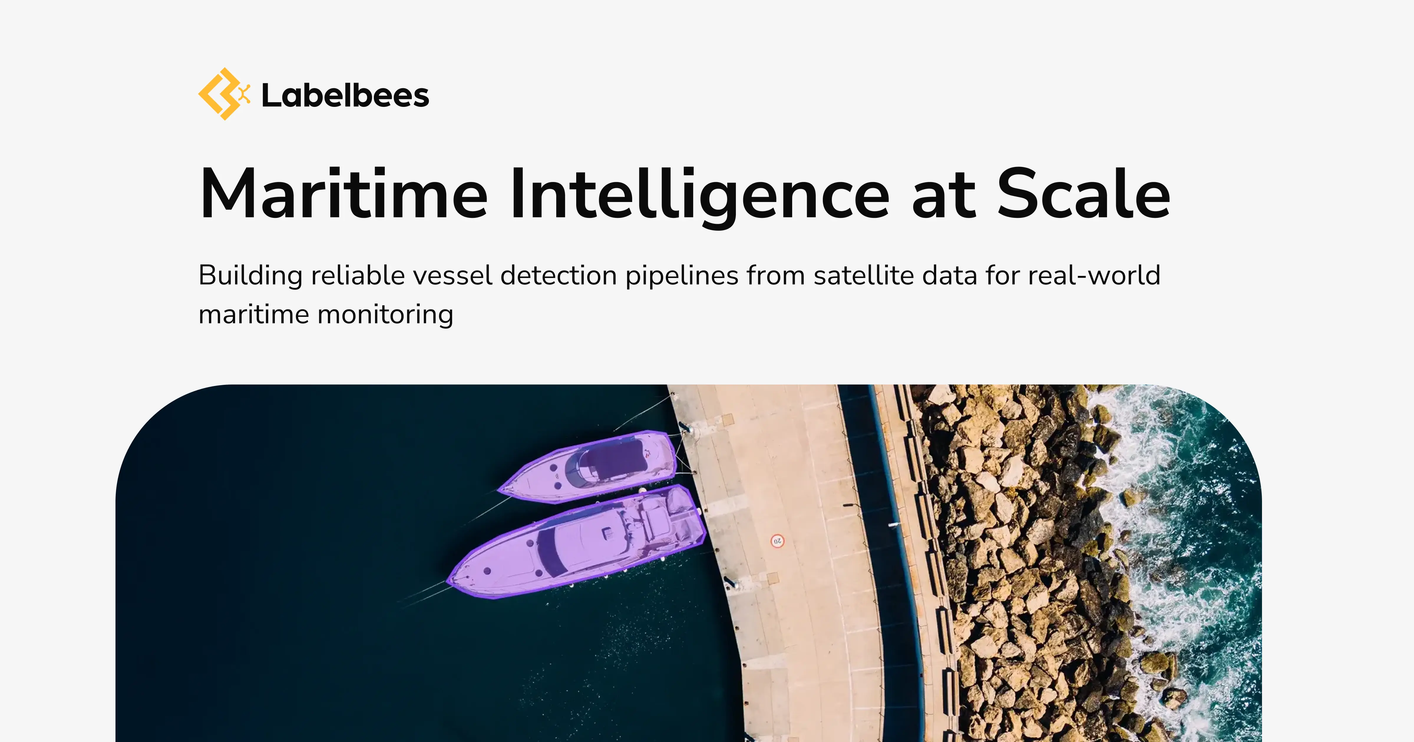 Scalable Vessel Detection for Maritime AI Systems | Labelbees Case Study